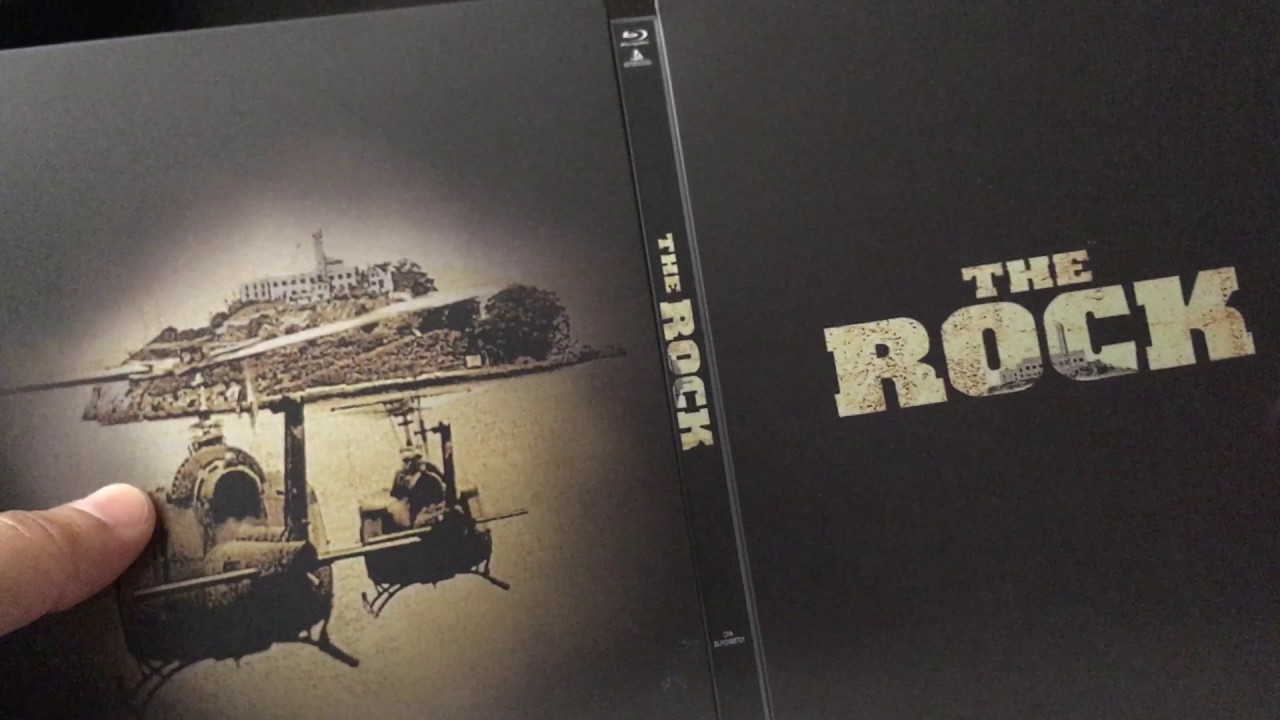 THE ROCK [PLAY.COM] STEELBOOK BLU RAY REVIEW - YouTube