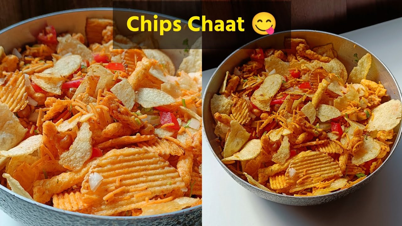 Chips Chaat Recipe Without Fire | Chips Chaat Recipe Without Cheese # ...