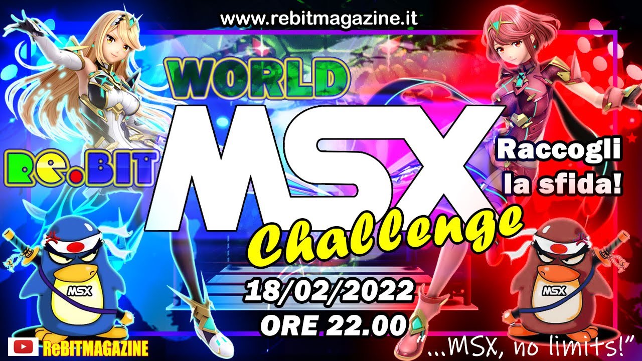WORLD -MSX- CHALLENGE! - "MSX vs MSX" !!! - YouTube