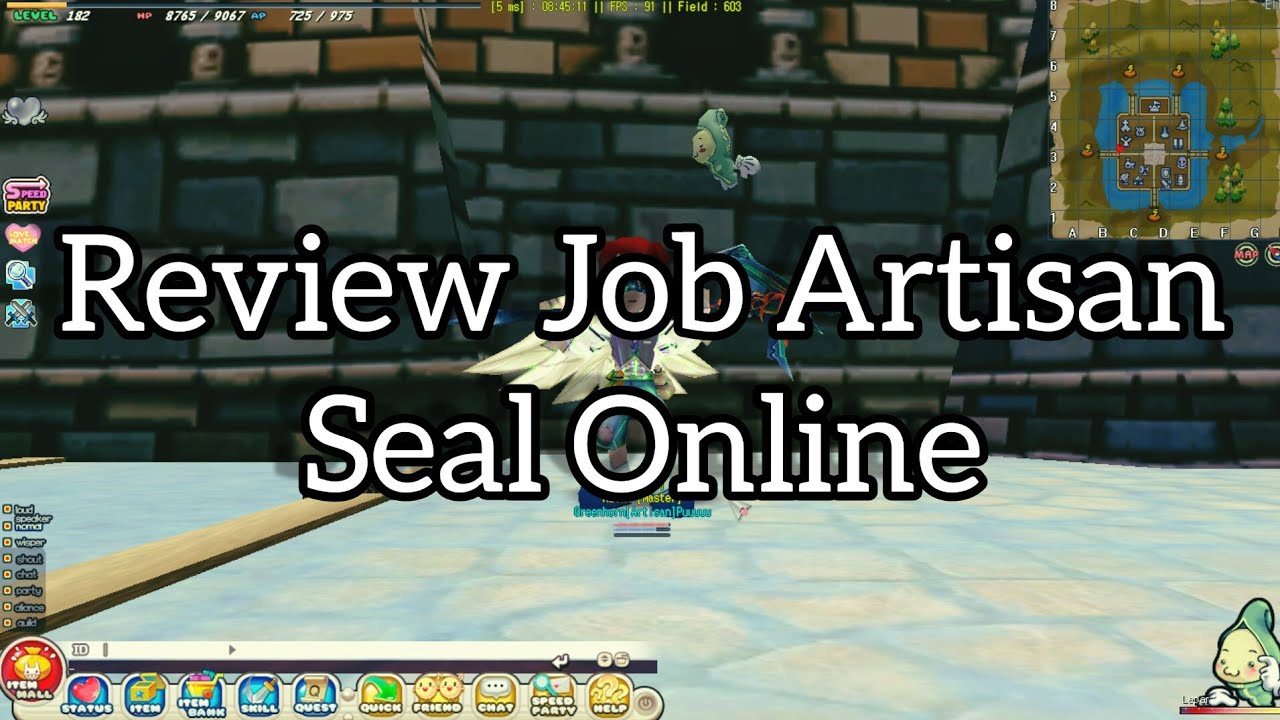 [Guide] Review Artisan Seal Online | Gameplay PVE | Skill Test | Seal ...