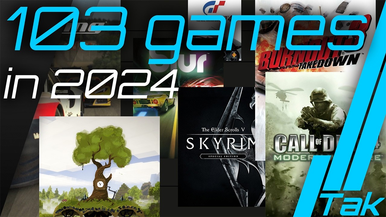 I Played 103 Games in 2024 and Ranked Them ALL! - YouTube