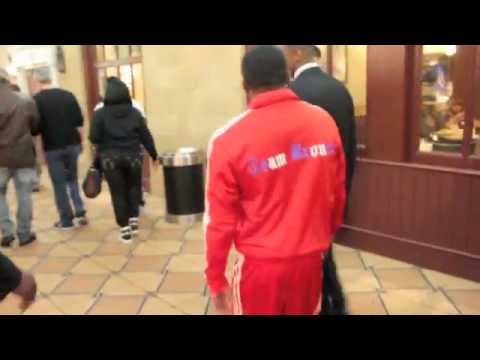 ADRIEN BRONER / ENTOURAGE WALK TO WEIGH-IN (v REES) & CAMEO FROM ROY ...