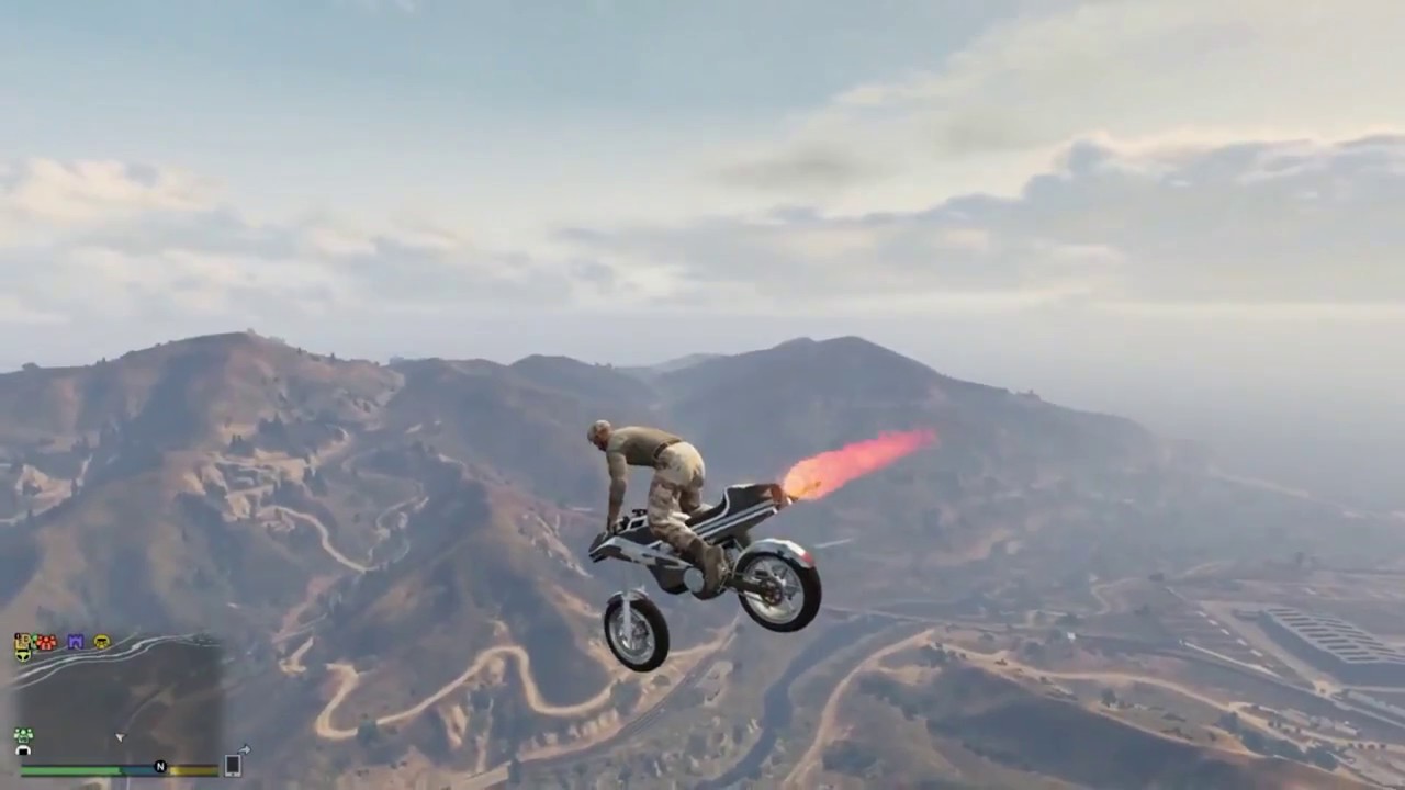 GTA V ONLINE - OPPRESSOR INFINITE BOOST CHEAT! 2017 FREE - YouTube