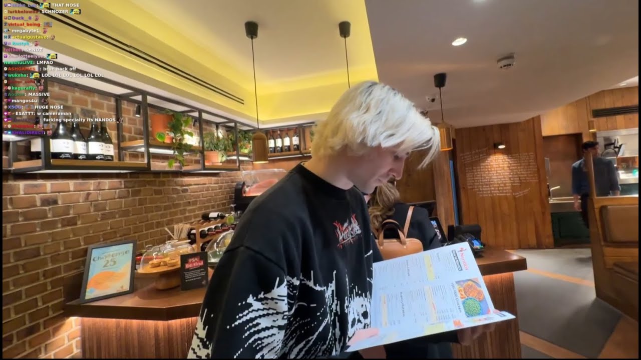 xQc and Ron Go Searching for Food in London (IRL Stream Full VOD ...
