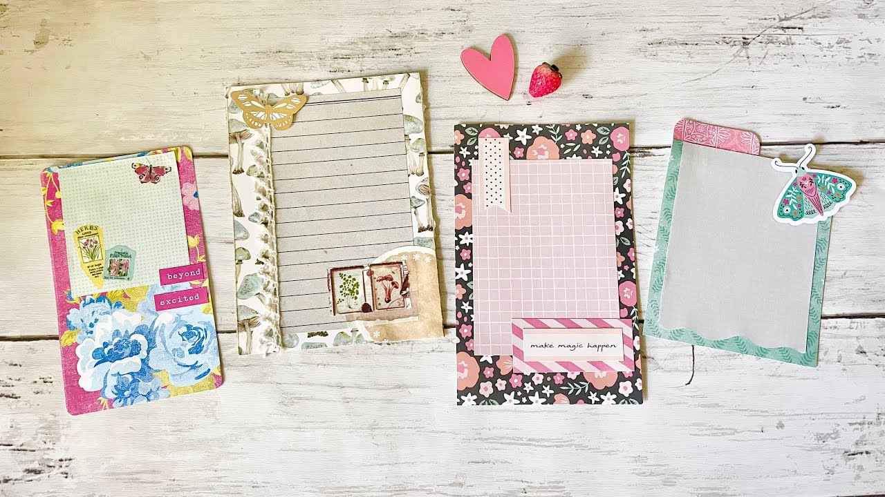 Making My Own Journaling Cards Using My Stash! (Tips, Tricks, & What I ...