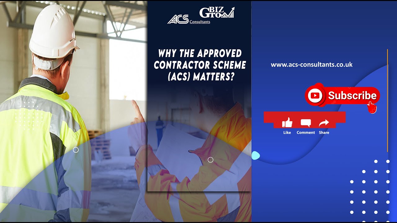 Why the Approved Contractor Scheme (ACS) matters? - YouTube