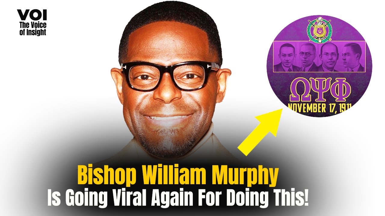 Bishop William Murphy Joins Omega Psi Phi — Church Reacts! - YouTube