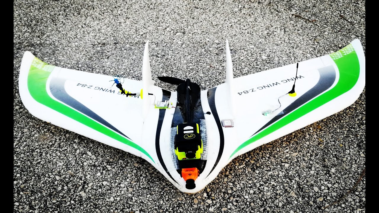 Z84 Wing Long Range 27km - YouTube