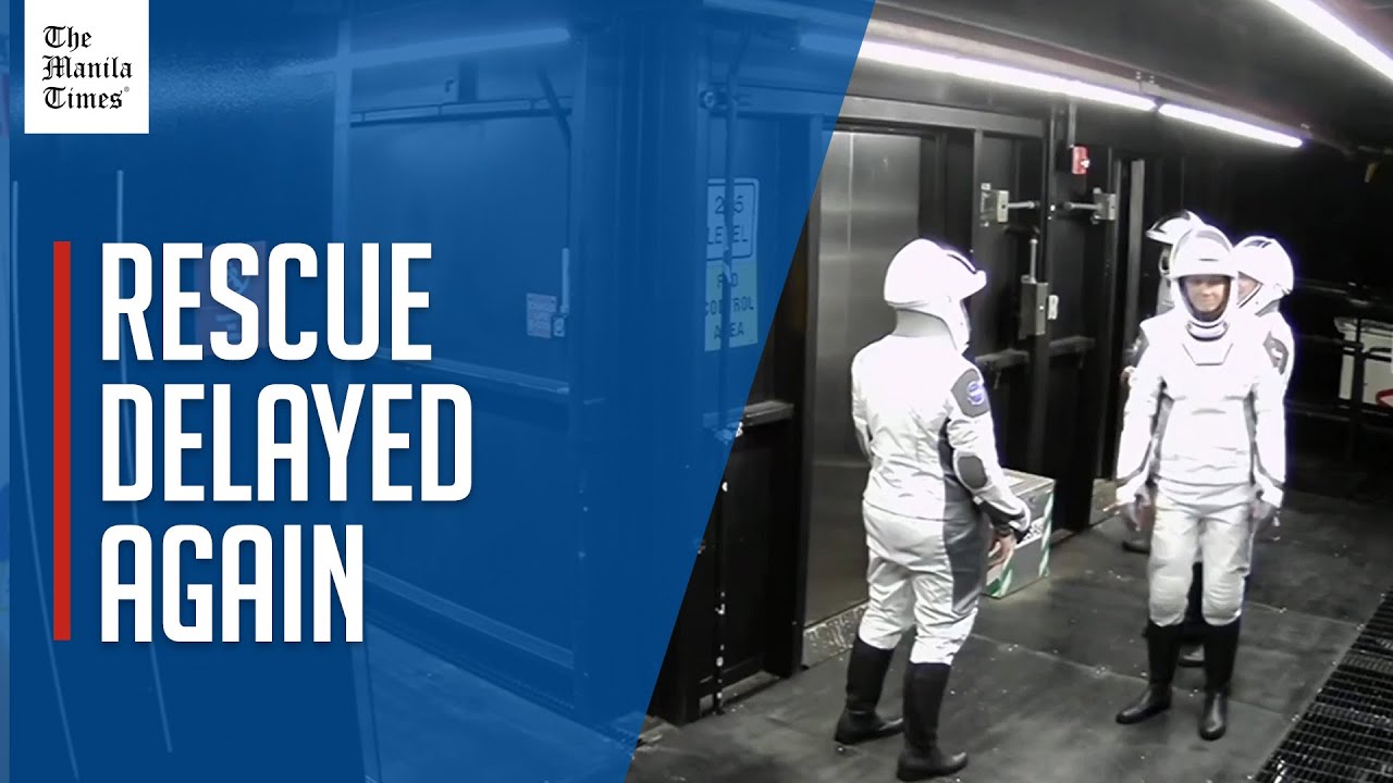 NASA, SpaceX delay flight that was to retrieve stuck astronauts - YouTube