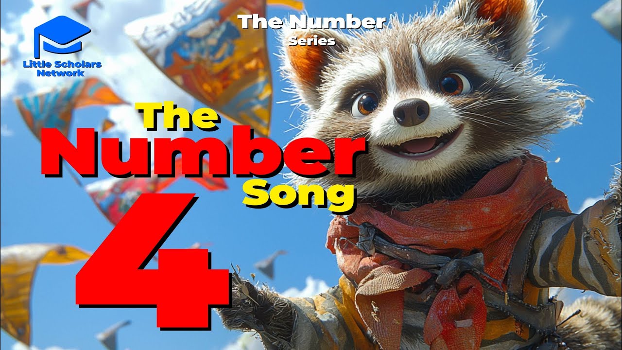 Number Series - The Number 4 Song - YouTube
