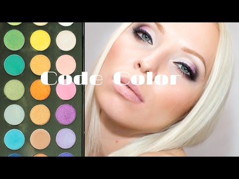 Выполняем красивый макияж косметикой от CODE COLOR !!!