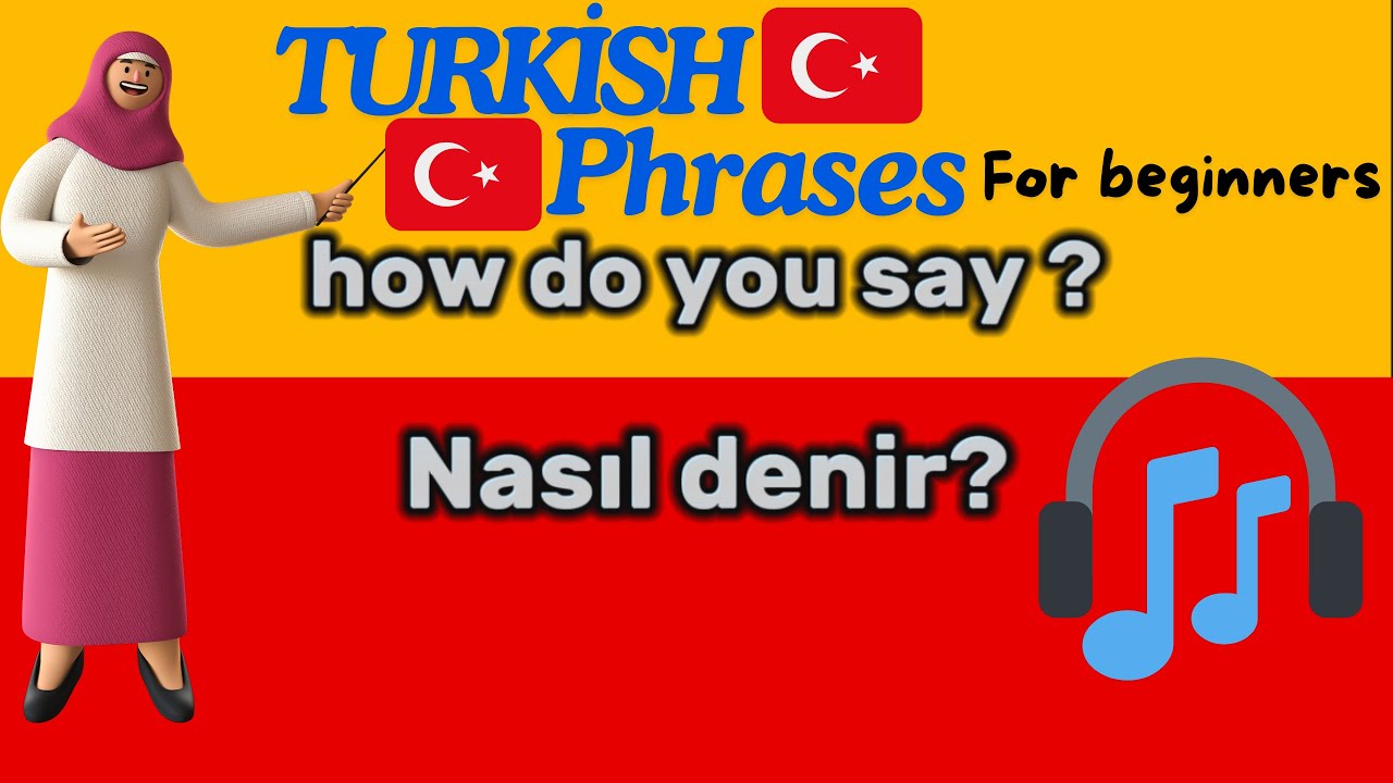 Learn turkish phrases to speak with turkish people - YouTube