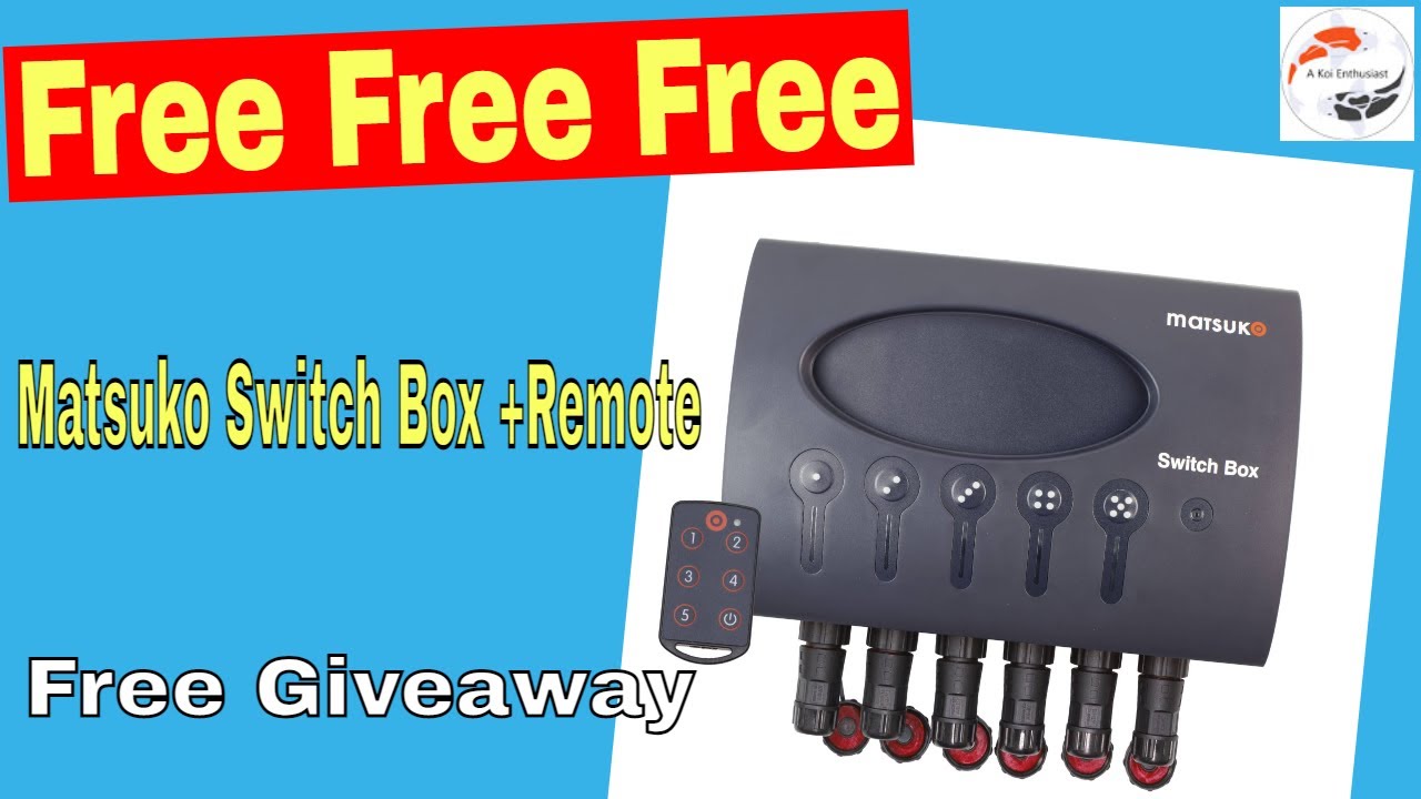 Free Free Free ***Matsuko Switch Box +Remote*** ***Free Giveaway ...