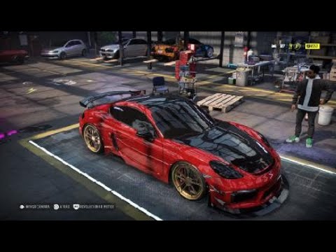 Need for Speed Heat : tuneando el porsche 718 gts - YouTube