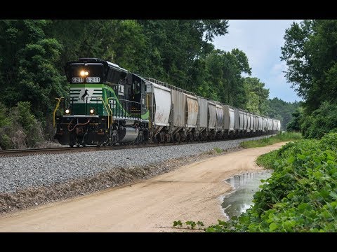 7/3/17: Solo ECO, NS 2800, and Big EMD's - Railfanning NS in Macon, Georgia - YouTube