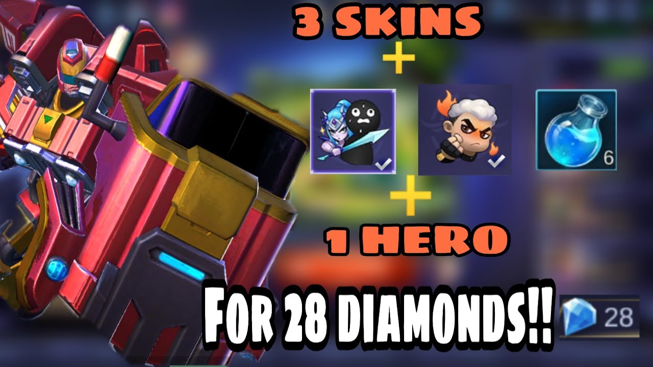 3 SKINS + 2 EMOTES + 1 PERMANENT HERO AT JUST 28 DIAMONDS!! KOF EVENT ...