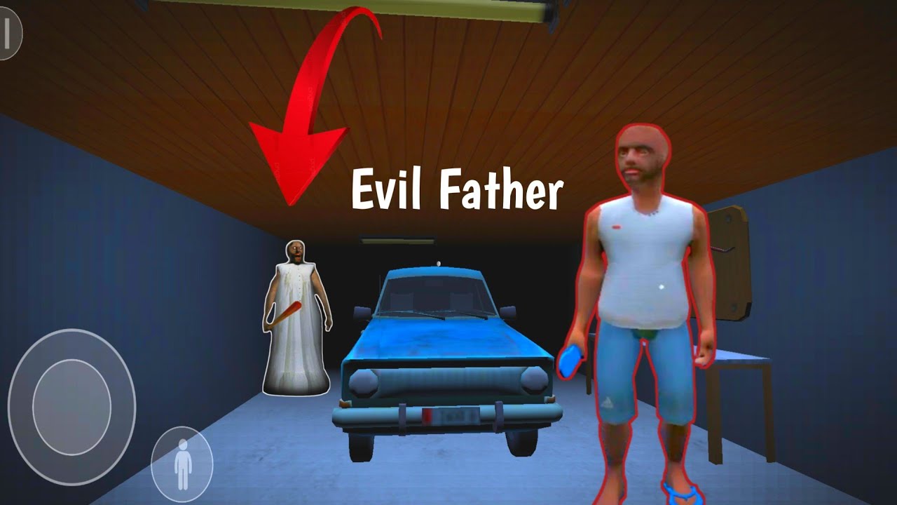 कार चुरा ली || Evil Father Car Escape Gameplay #evilfather1 # ...