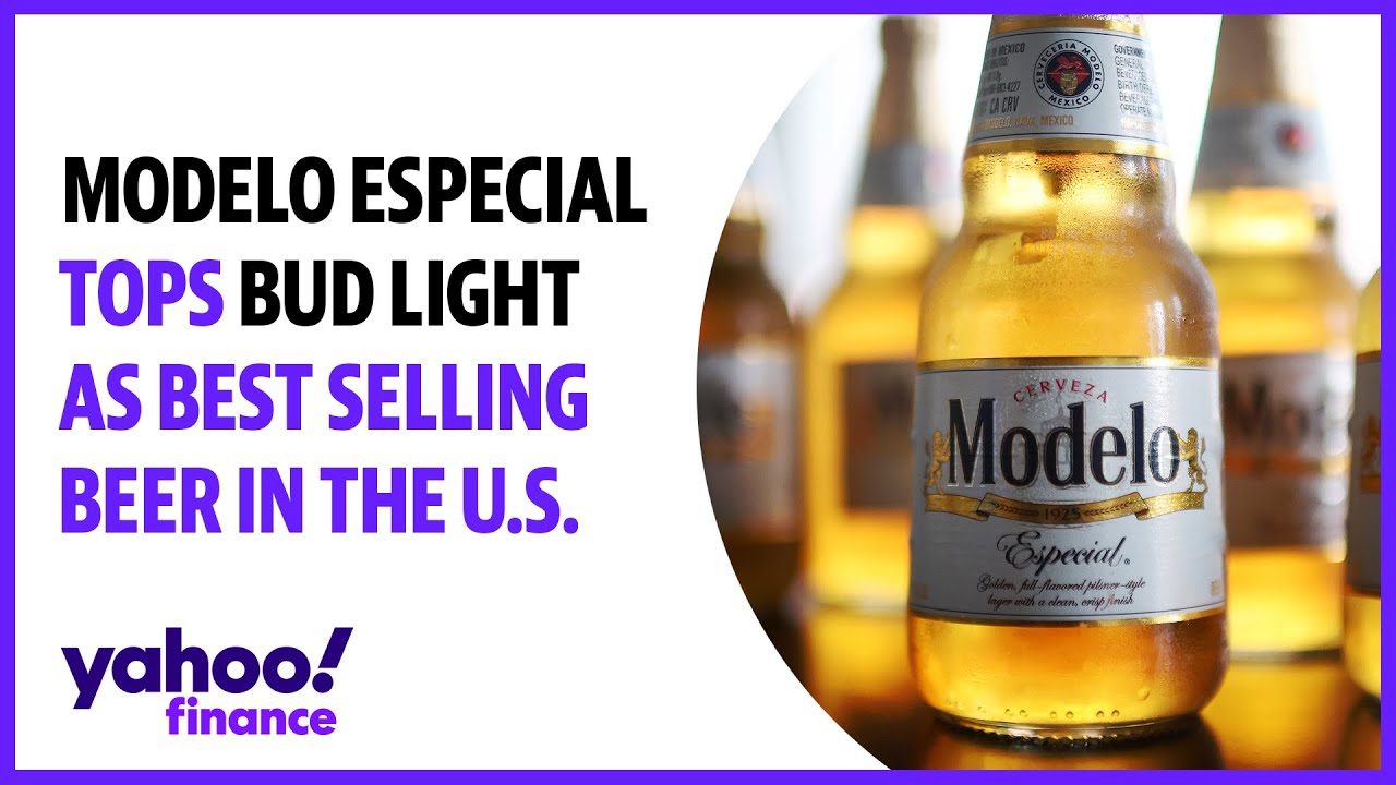 Modelo tops Bud Light, now the year's best-selling beer in the US - YouTube