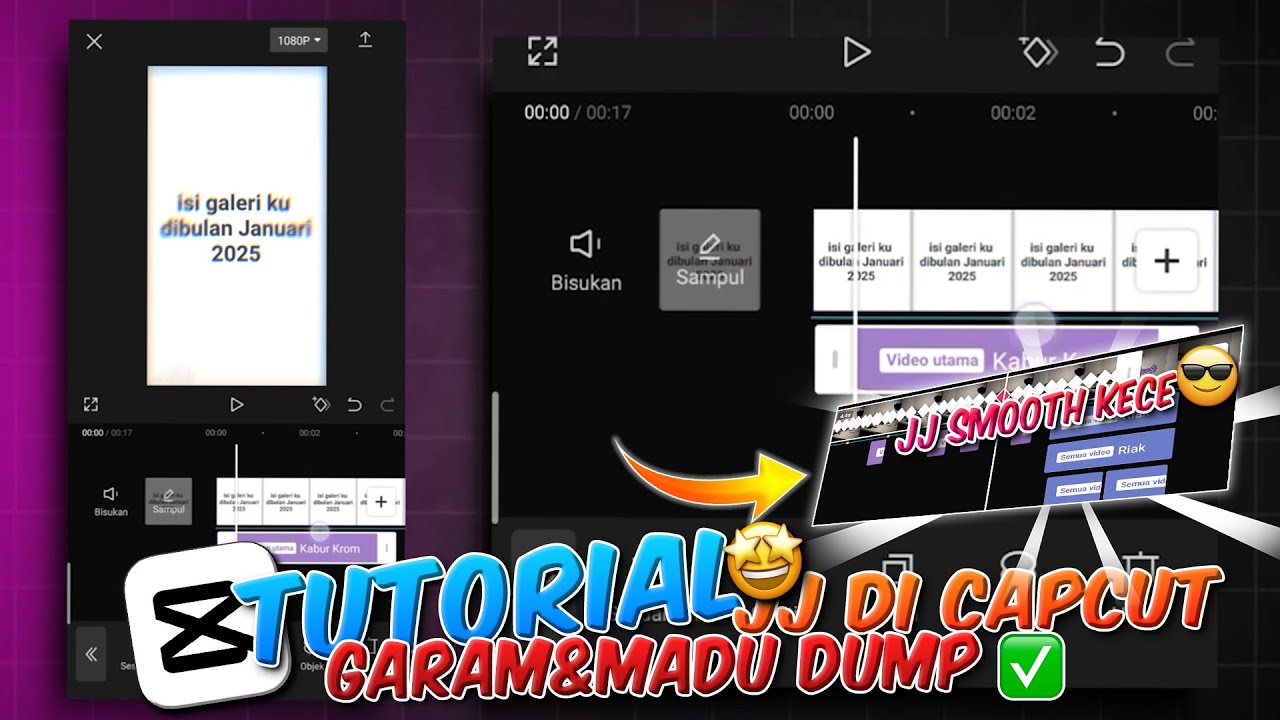 Tutorial Cara Edit Video JJ Capcut DUMP JANUARI 2025😍Trend Di Tiktok 2025 #jjtrendtiktok - YouTube
