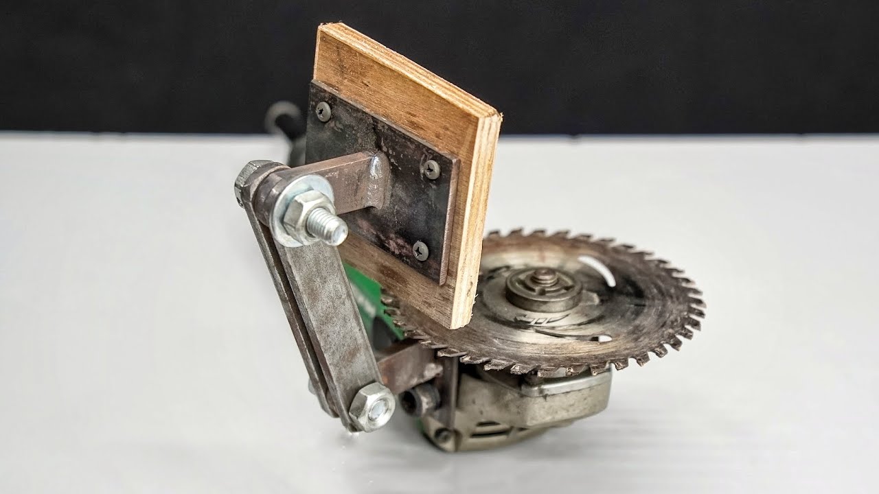 How to use your angle grinder more efficiently | Great grinder hack ...