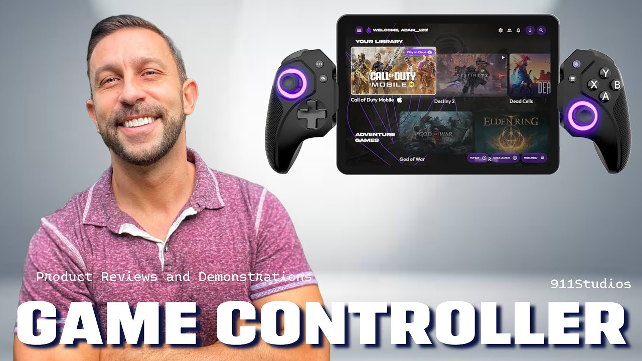 ELO Vagabond Mobile Gaming Controller for iPhone 15/16, iPad Mini ...