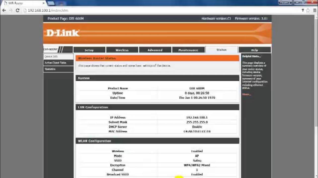 How to setup Dlink wifi router | PPPoE Setup Configuration 2016 - YouTube