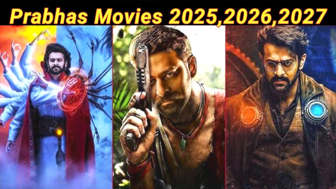 Prabhas Upcoming Movies List | Batty Bollywood - YouTube