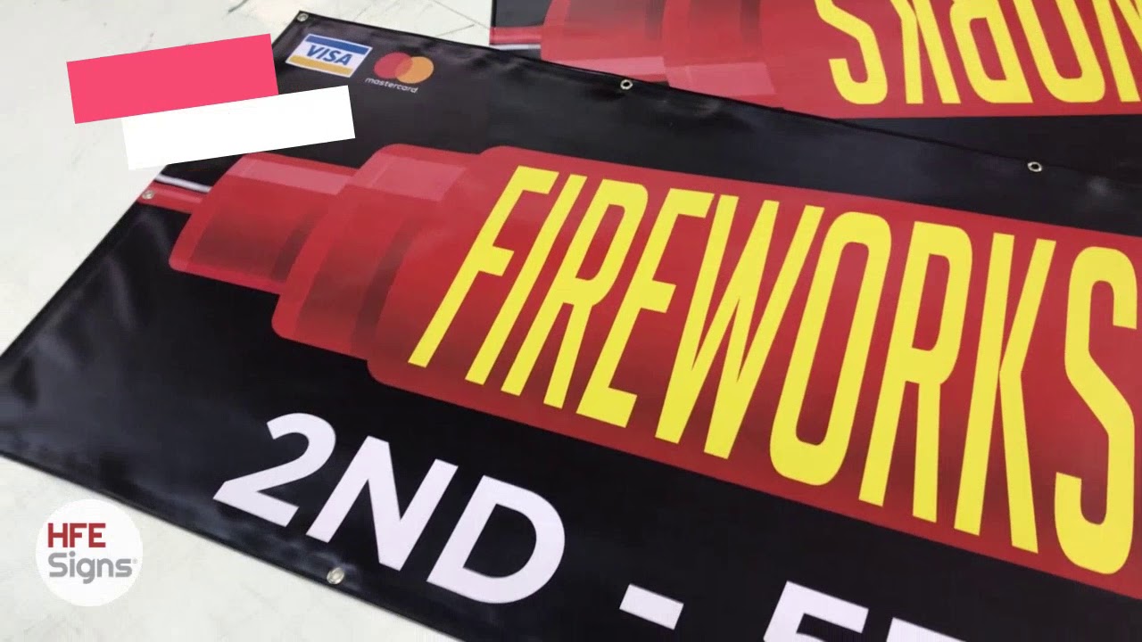 Fireworks & Event Banners - YouTube