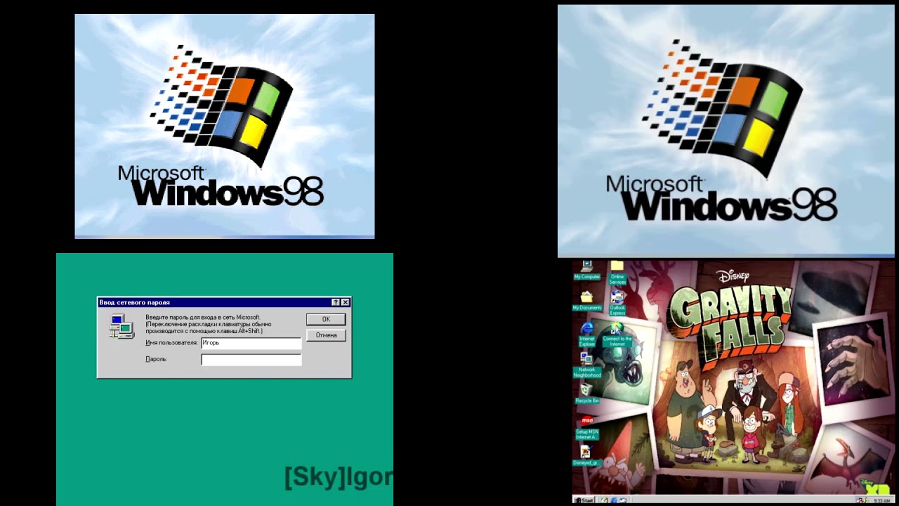 [HD|60FPS] Windows 98 Crazy Error Battle! (4 videos!) - YouTube