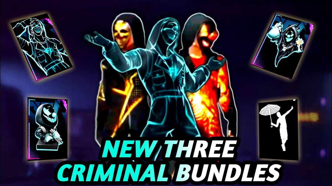 finally coming soon new criminal bundles। free fire new neon criminal ...