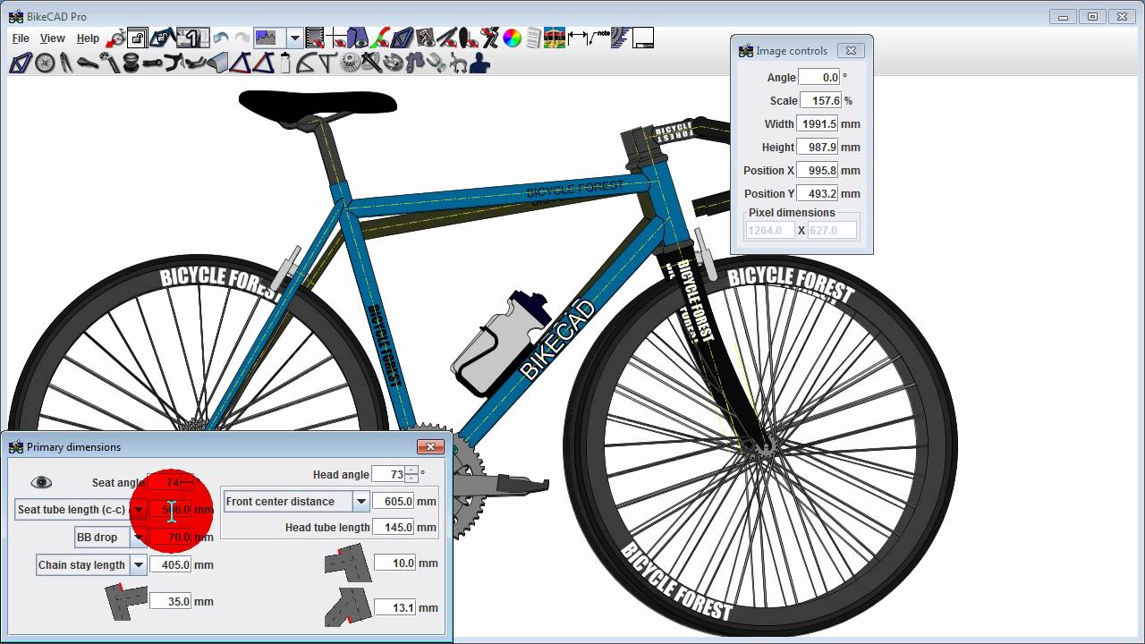 Taking Snapshots of Designs in BikeCAD Pro - YouTube
