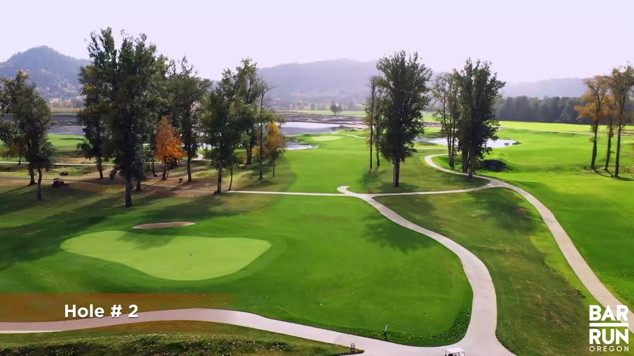 Bar Run Golf- Hole #2 preview - YouTube