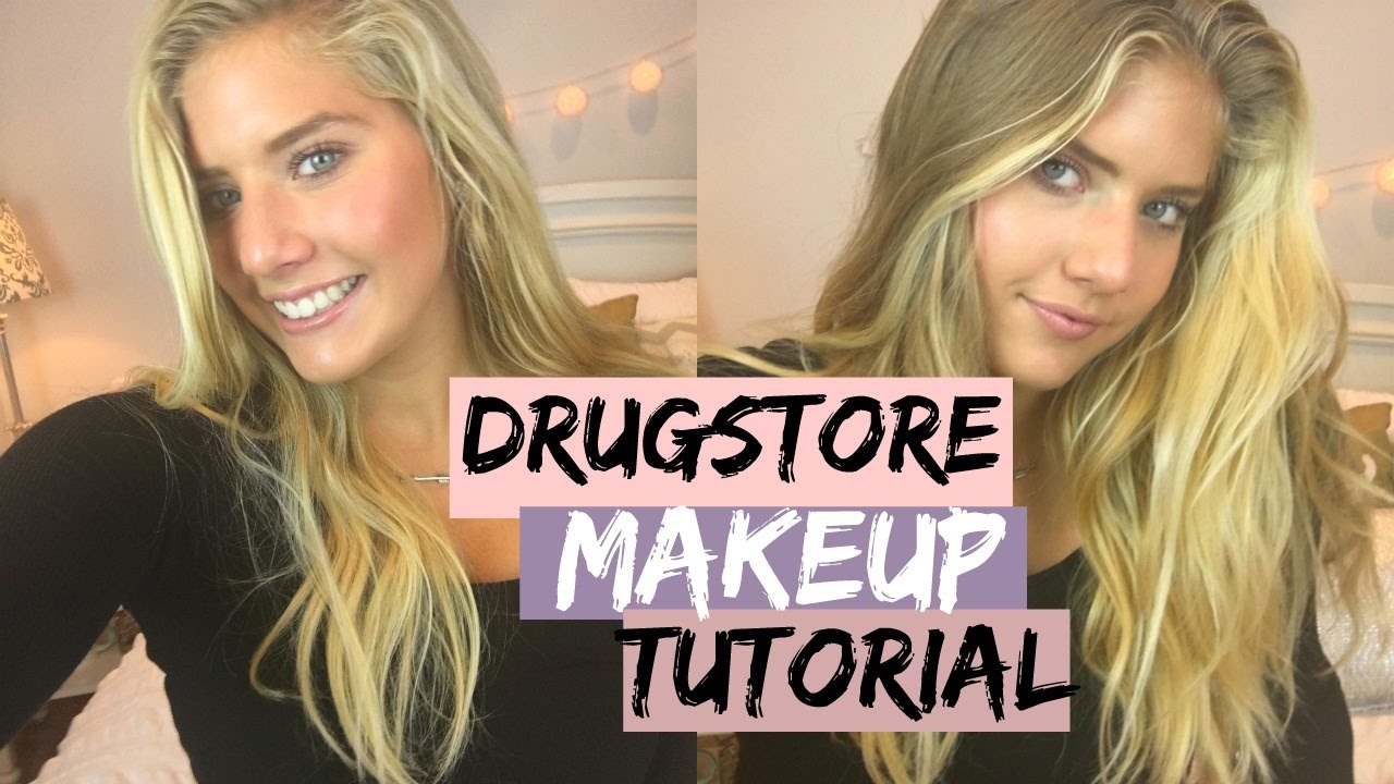 DRUGSTORE MAKEUP TUTORIAL - YouTube