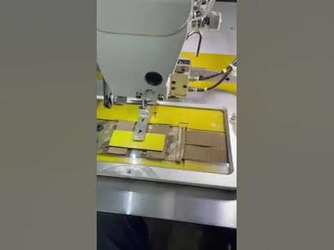 Jack JK-T2210-F3 Швейная машина с ЧПУ - YouTube