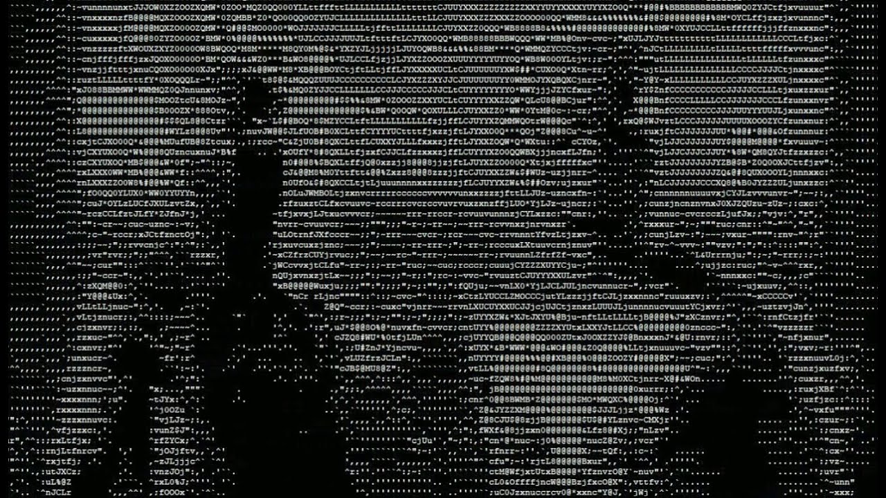 Marvel's Spider Man 2 - ASCII Movie - YouTube