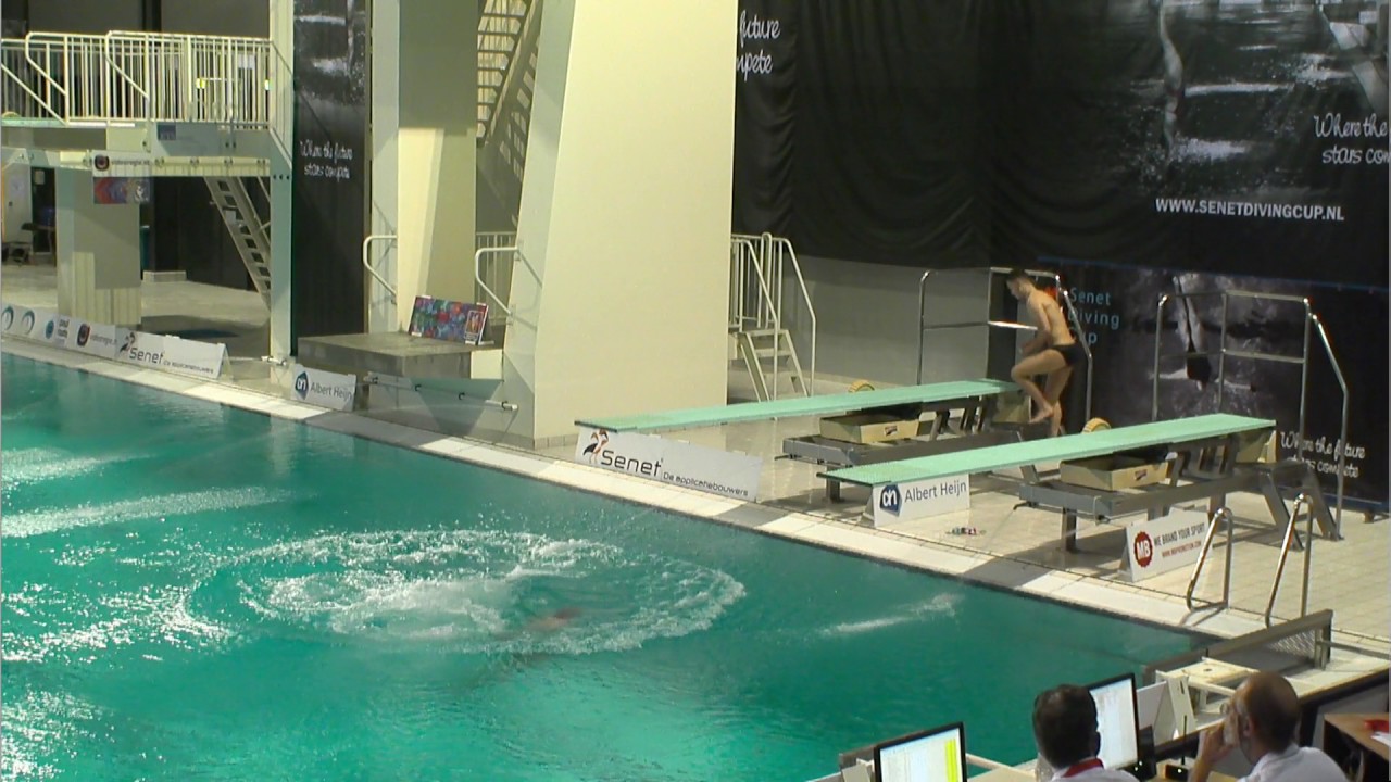 Senet Diving Cup 2017, Men 1m Open, Final - YouTube