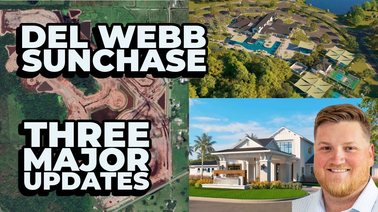 🏡 3 Major Updates on Del Webb Sunchase in Parrish, Florida! Location ...