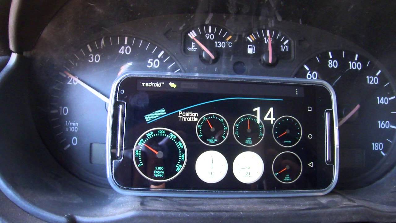 Megasquirt - MSdroid - VW - YouTube