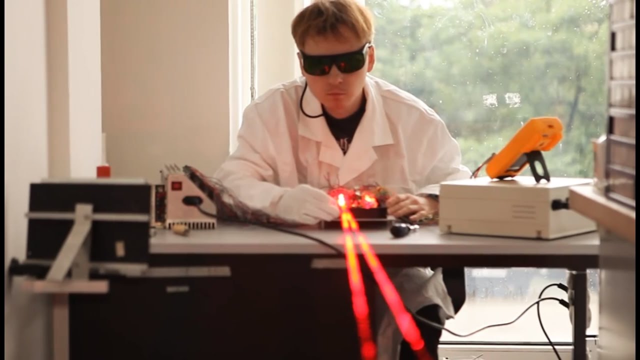 Laser Show Projectors - How we make lasers for you - YouTube