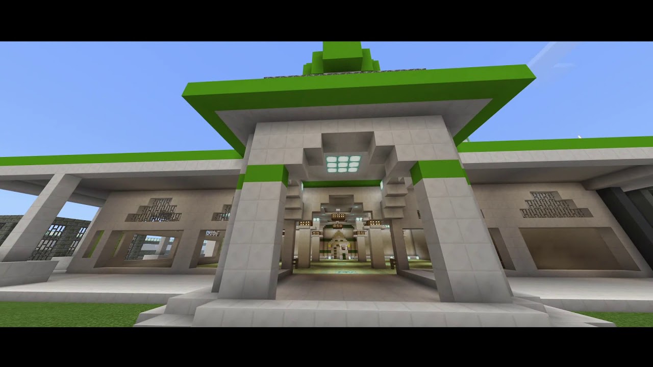 Minecraft MESJID HUNTO - YouTube
