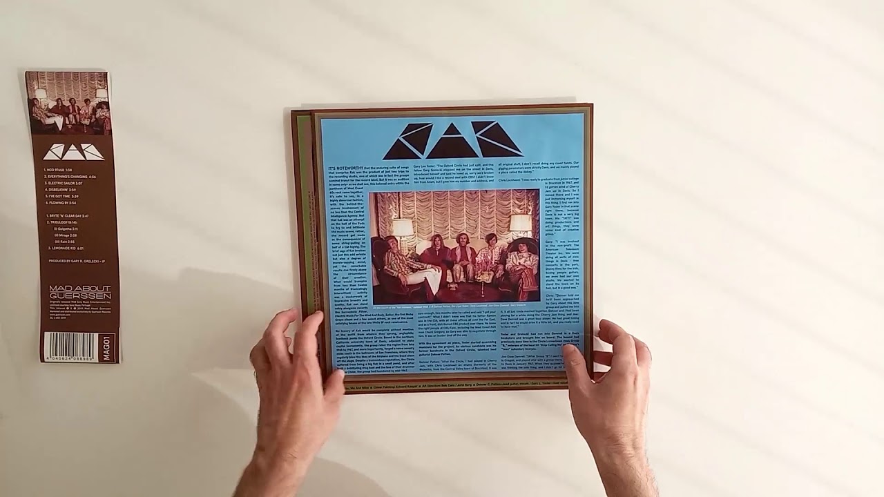 KAK - Kak (Vinyl LP reissue on Mad About Guerssen) - YouTube