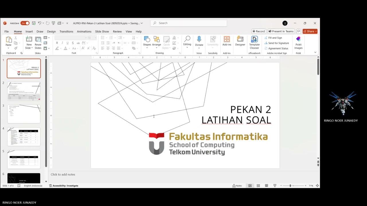Latihan Algoritma Pemrograman 1 Week 2 20240928 Soal #1 Persegi Panjang - YouTube