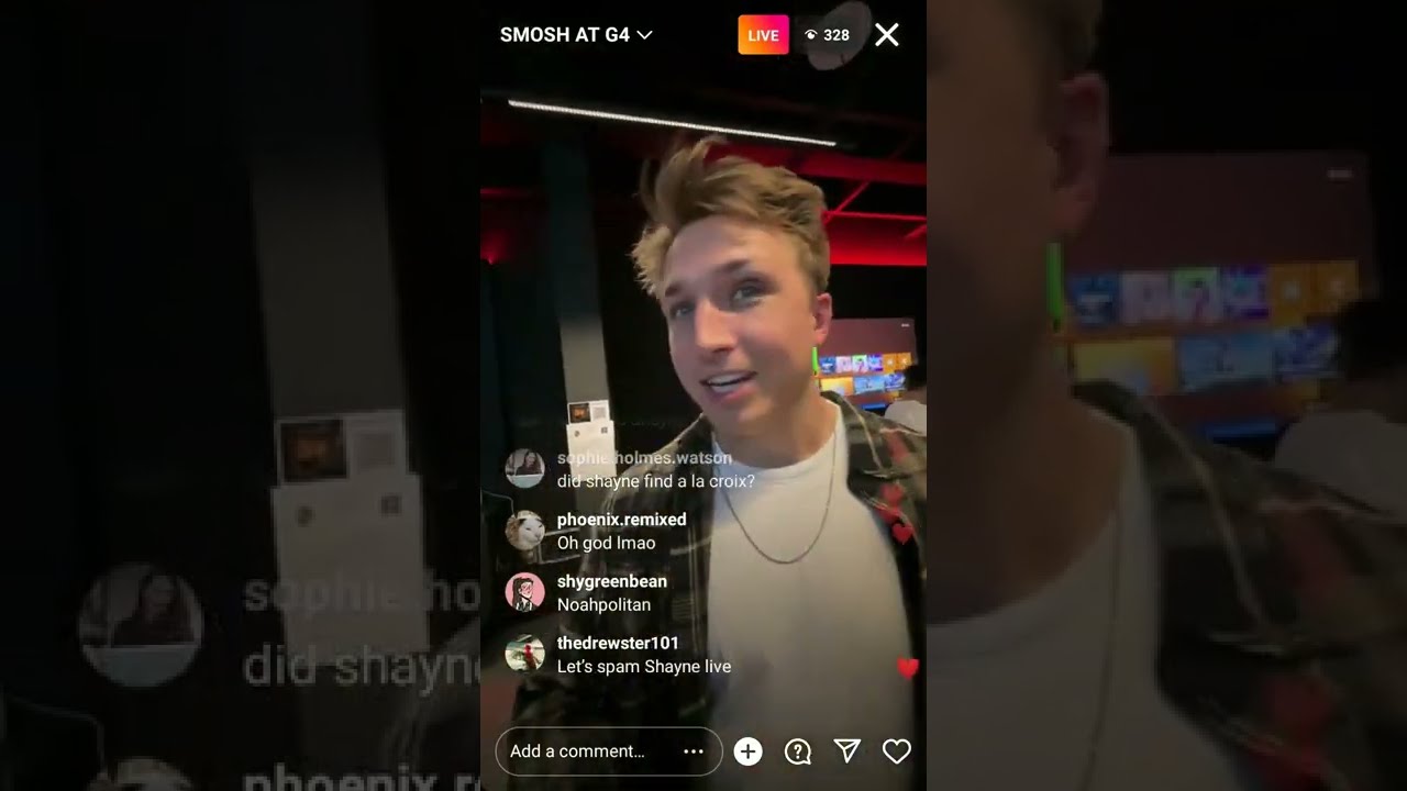 Smosh Instagram Live 08/03/22 - Smosh at G4 BTS - YouTube
