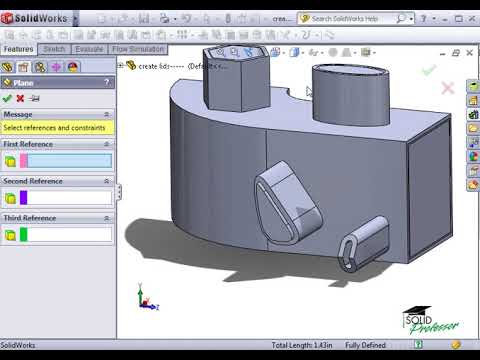 Manually Creating Lids in Solidworks - YouTube