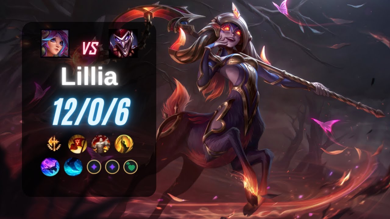 LILLIA JUNGLE vs SHACO - EUW LoL Challenger Patch 14.4 - YouTube