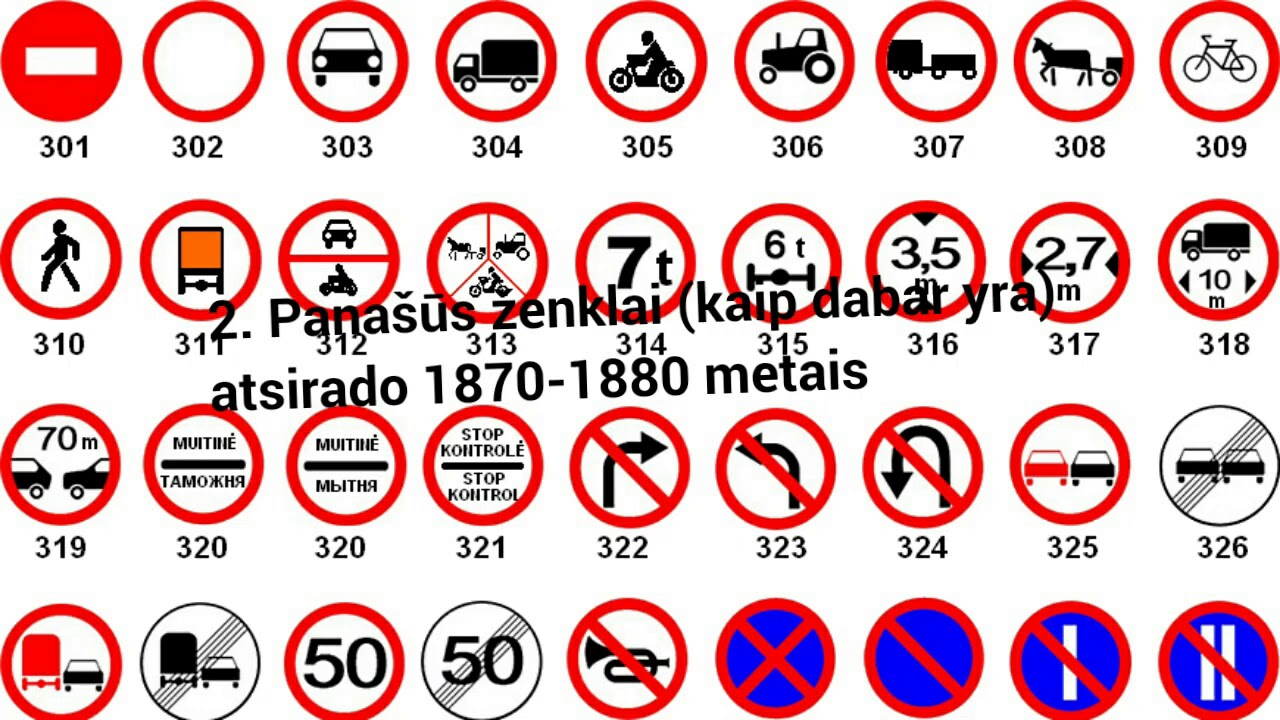 KELIO ŽENKLAI | 10 faktų | VD - YouTube