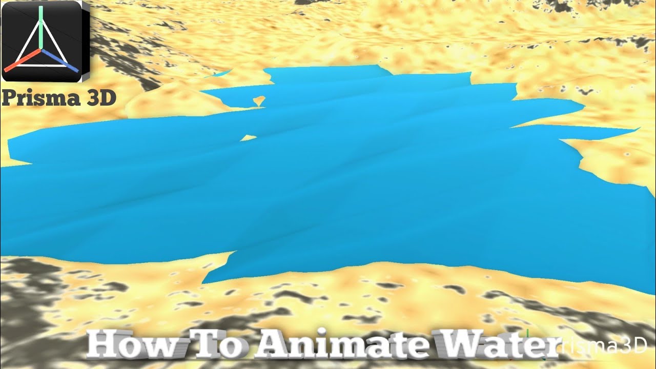 How To Animate Water In Prisma 3D// Water Animation Prisma 3D. # ...