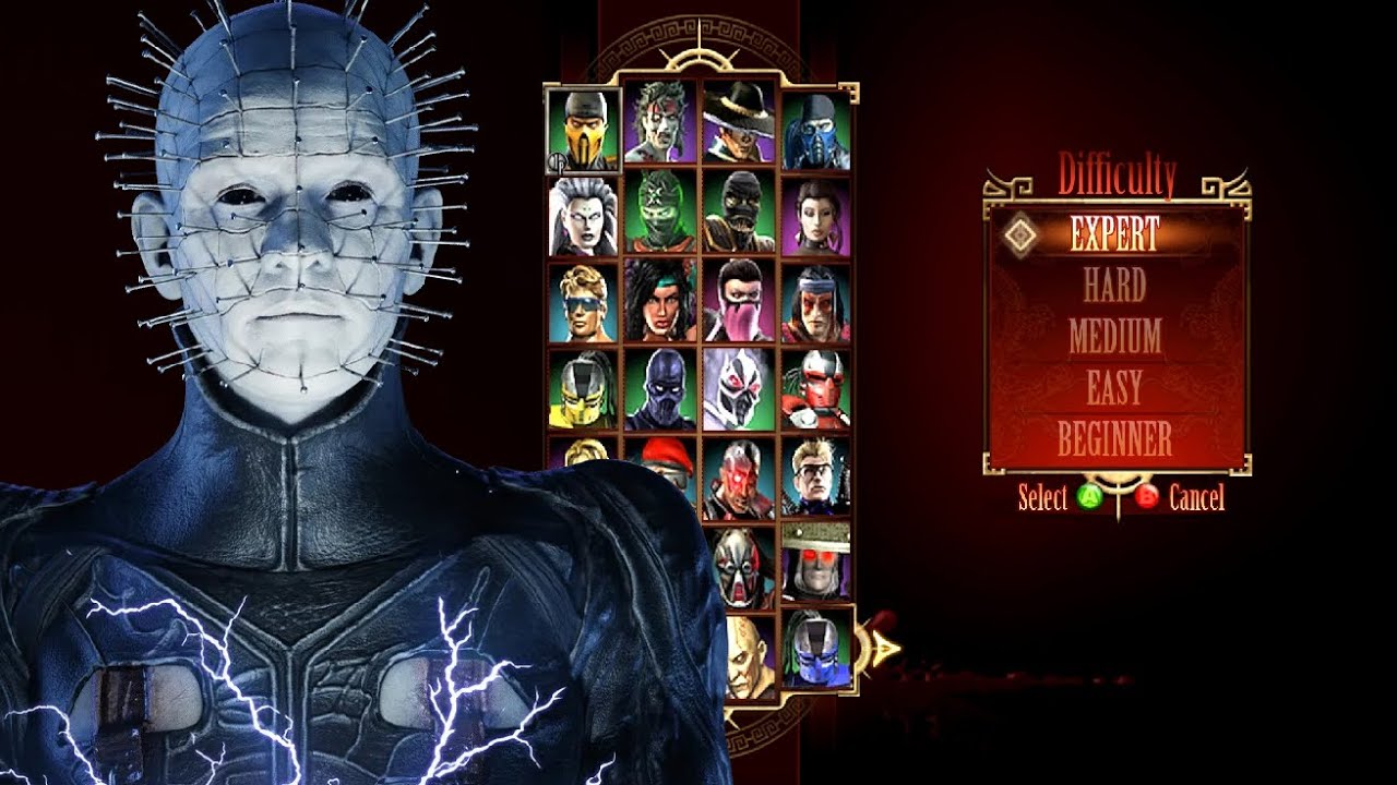 Mortal Kombat 9 - Pinhead MOD- Expert Arcade Ladder (No Losses ...