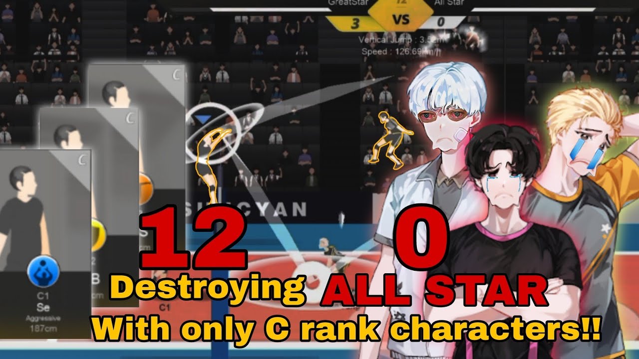 HAVE NO RANK S? IT'S FINE!.Beating All Star 12:0 With Only Rank C!.The ...