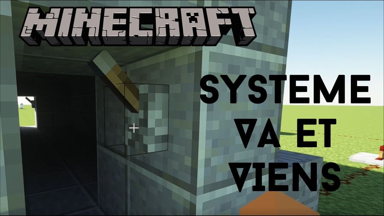 INTERRUPTEUR VA ET VIENS SUR MINECRAFT - YouTube